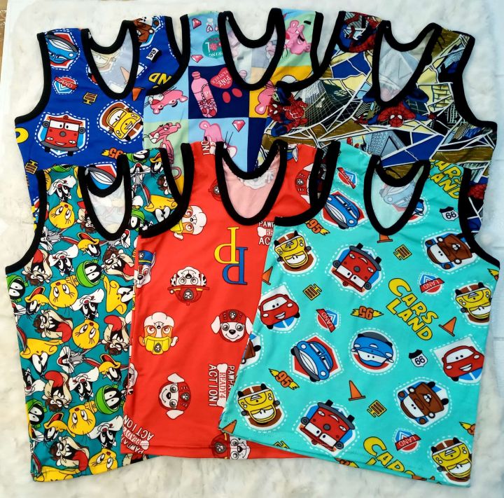 Sando for Boys Kids Character Printed Design | Lazada PH