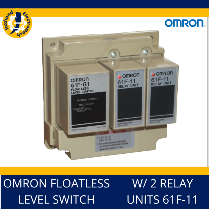 Floatless Level Switch Omron 61F-G1 with Relay Unit 2 x 61F-11, 110V/220V | Lazada PH