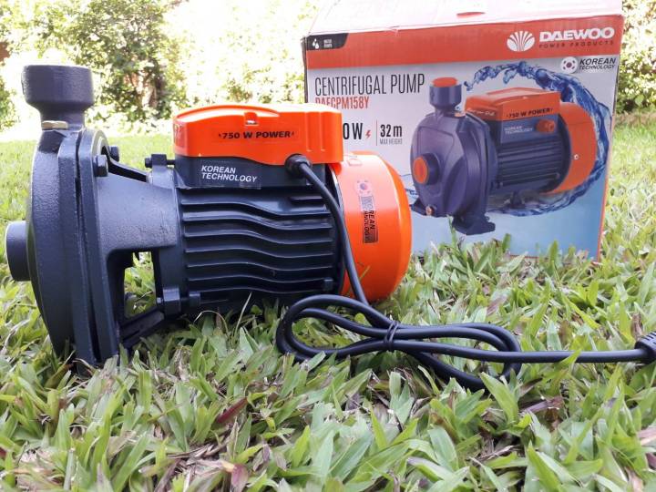 03321 ปั๊มน้ำแดวู ขนาด 750 วัตต์ รับประกัน 1 ปี การันตีด้วยมาตรฐาน ISO ...