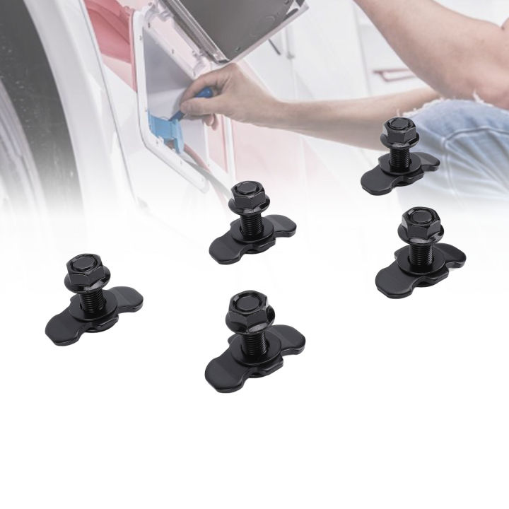 5Pcs L Track Double Lug Threaded Stud Nut Fitting Tie Down Used with L ...
