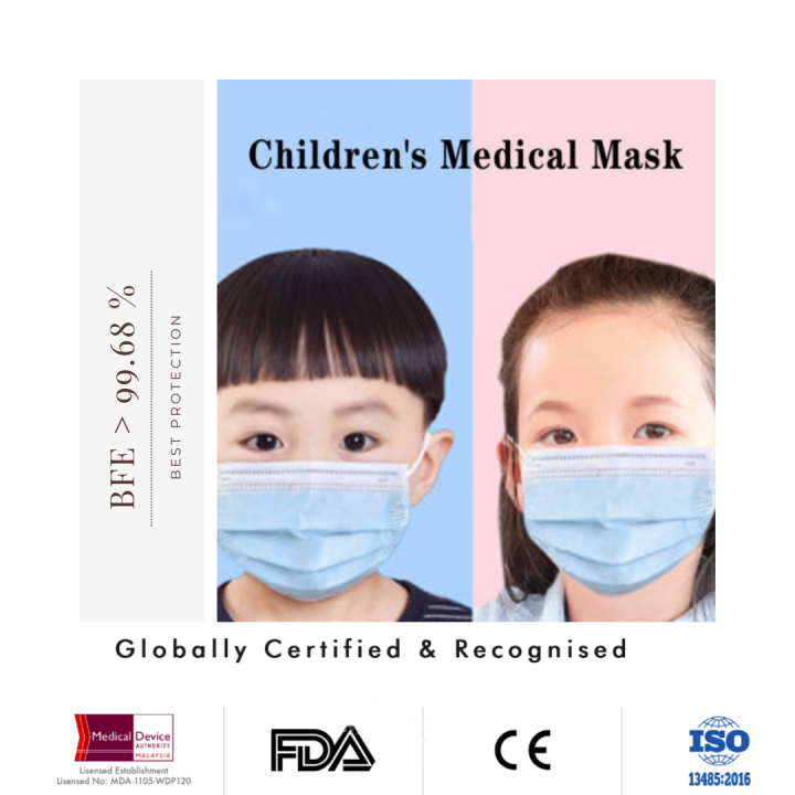 [Ready Stock in Malaysia] Children face mask - black colour face mask ...