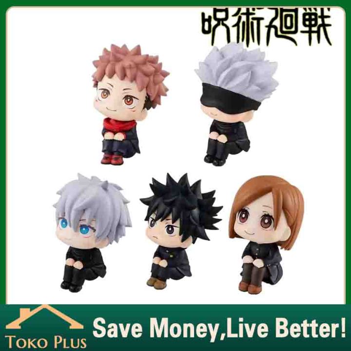 Anime Action Figure Jujutsu Kaisen Cute Chibi Version Bahan PVC ...