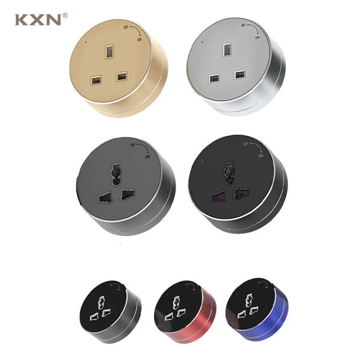 KXN Power Track Socket Adaptor Multi-function Universal UK USB Sockets ...