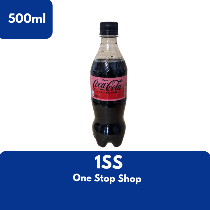 Coca Cola Zero Sugar Peach, 500ml | Lazada PH