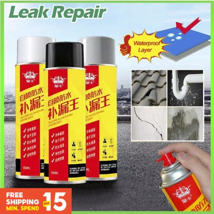 Waterproof Tampal Dinding Paip Pipe leak-proof spray self-spraying Anti ...