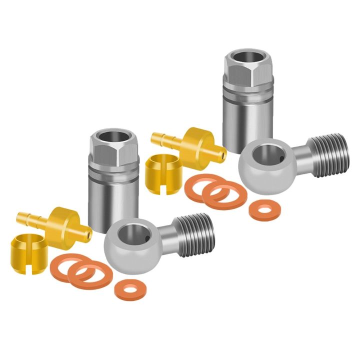 Olive Head Hydraulic Brake Hose Connector Kits for HOPE 5mm Hose ...
