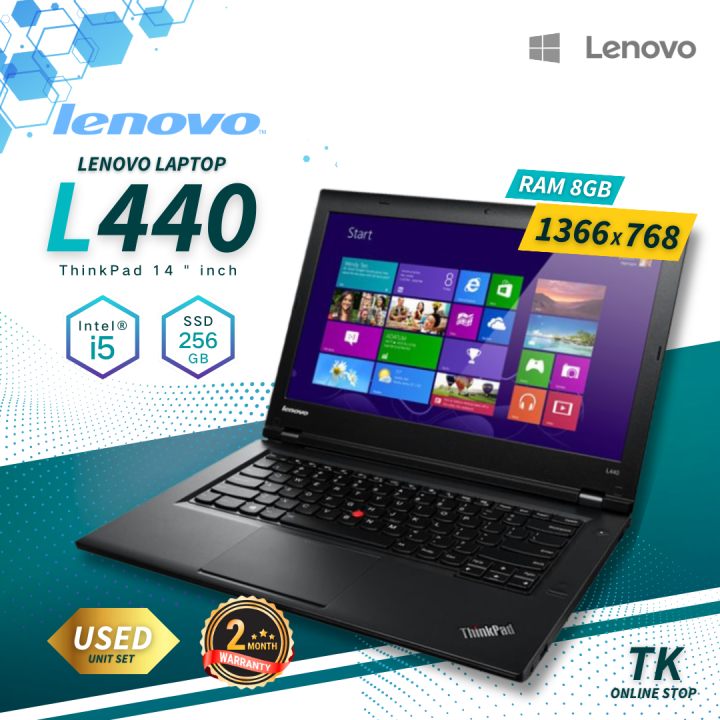 Lenovo Laptop L440 ThinkPad 14 " inch Intel ® Core i5 4th Gen / Ram 8GB ...