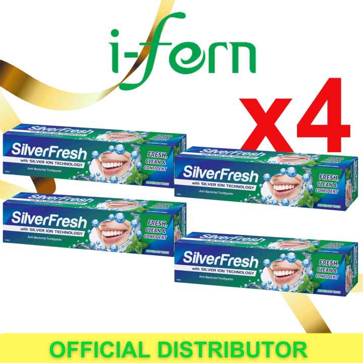 IFERN Legit Silverfresh Anti Bacterial & Medicinal Toothpaste BUY 2 GET ...