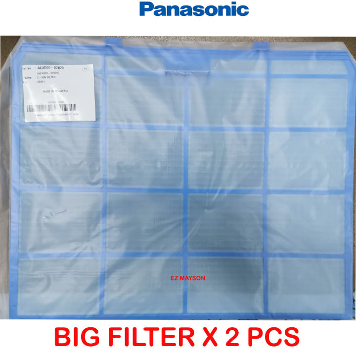 Panasonic air conditioner air cond filter ( 2pcs ) | Lazada