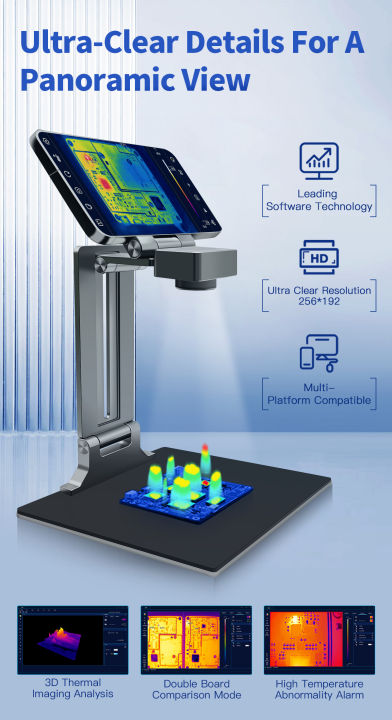 Mileseey TR256P 256*192 Resolution 3D Thermal Camera Analyzer For ...