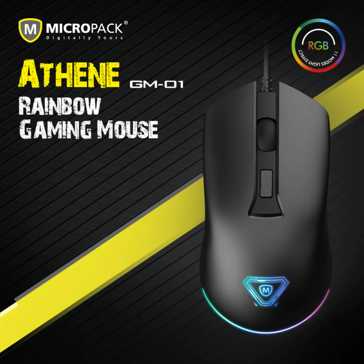 Gaming Mouse MICROPACK (GM-01) - Illuminate Your Gaming Setup with ...