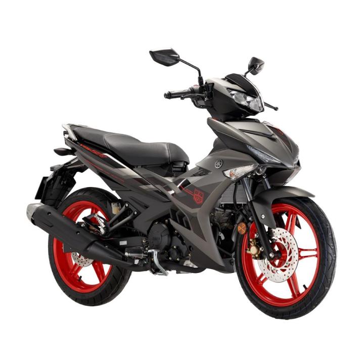 Yamaha Y15 V2 2022 Body Cover Set (Grey) Siap Emblem Yamaha (COVER SET ...