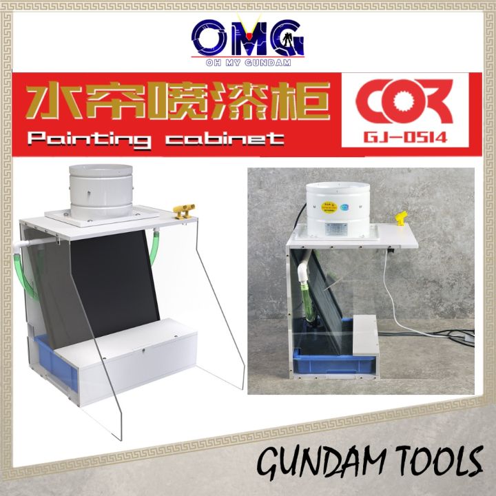 Tool Cormake Water Fall Spray Booth Cormake PVC (Small /Medium/Large ...