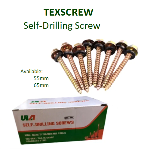 GP1 TexScrew For Wood and Metal ULA High Quality Roofing Hex Self ...