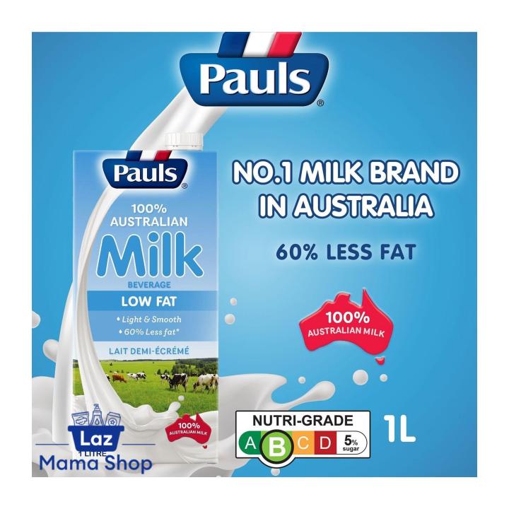 Pauls UHT Low Fat Milk 1L (Laz Mama Shop) | Lazada Singapore