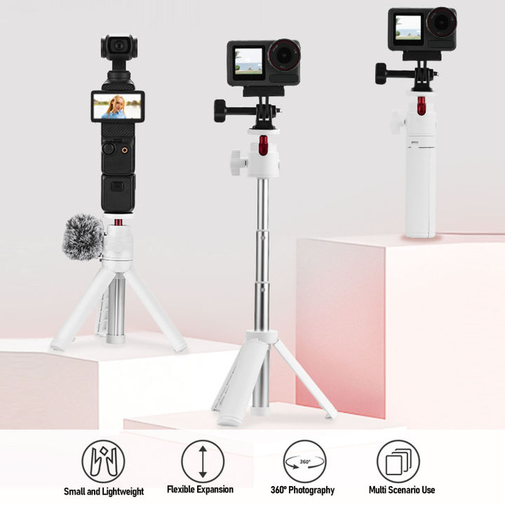 Selfie Stick Tripod Combo for 360 X4 Action Cameras Extension Pole and ...