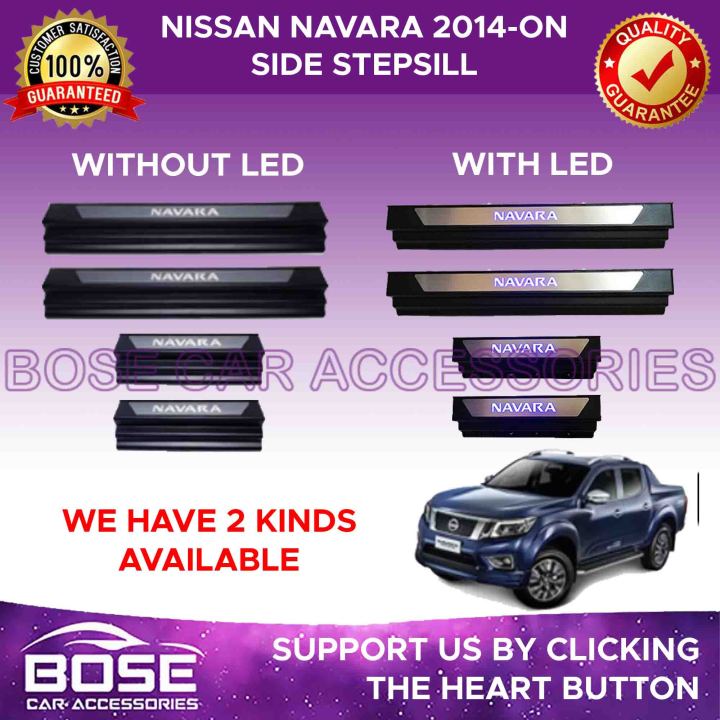 Side Step Sill for Nissan Navara VL EL Calibre 2014 2015 2016 2017 2018 ...
