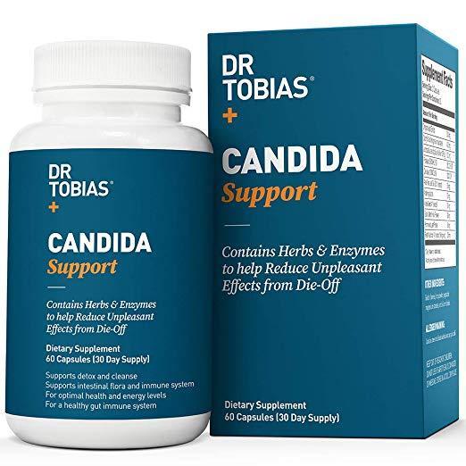 Dr Tobias Candida Support Extra Strength Candida Cleanse with Herbs ...