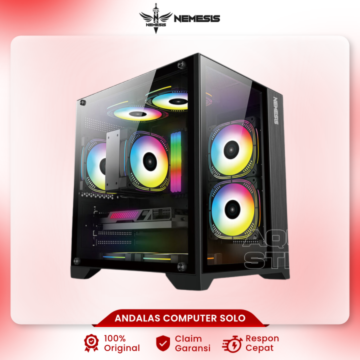 Casing PC NYK Nemesis PC Case Mini- ITX M-ATX THANOZ T78 | Lazada Indonesia