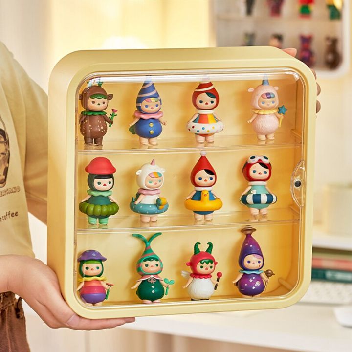 Blind Box Storage Display Stand Wall Mounted Transparent Cabinet ...