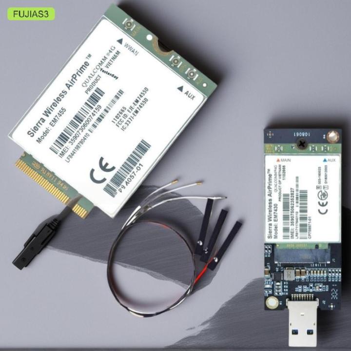 FUJIAS3 1 Set 4G CARD 300Mbps WWAN Wireless EM7455 1103582 FDD TDD LTE ...