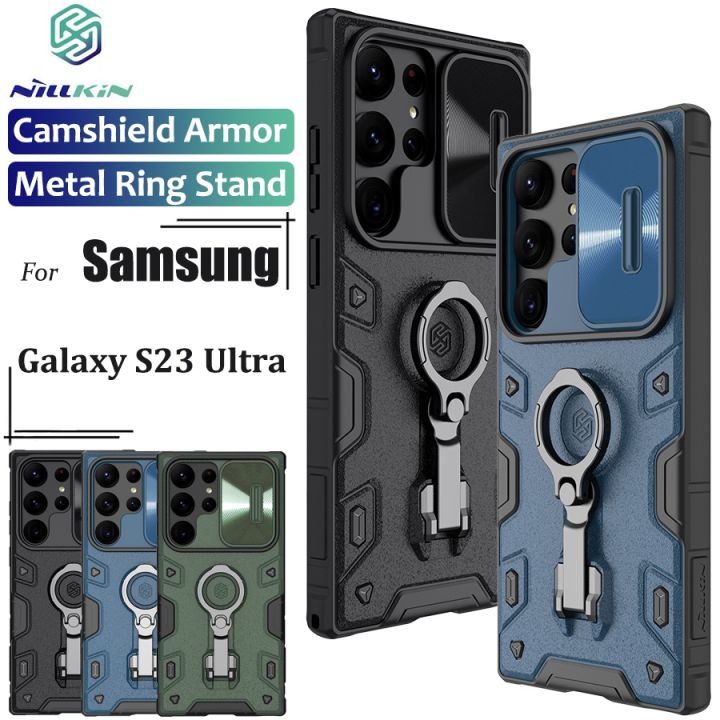 Nillkin For Samsung Galaxy S23 Ultra Casing CamShield Armor Pro Case ...