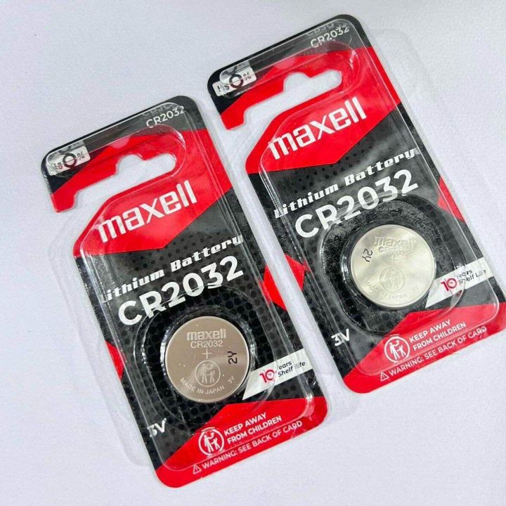 CR2032 3V ORIGINAL MAXELL LITHIUM BATTERY CMOS | Lazada PH