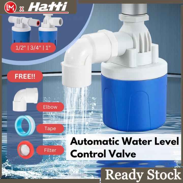 HATTI Automatic Water Level Control Valve Water Float Valve Toilet ...