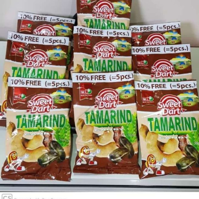 Sweet Dart Tamarind Candy (4g x 50's x pack of 5 ) | Lazada PH