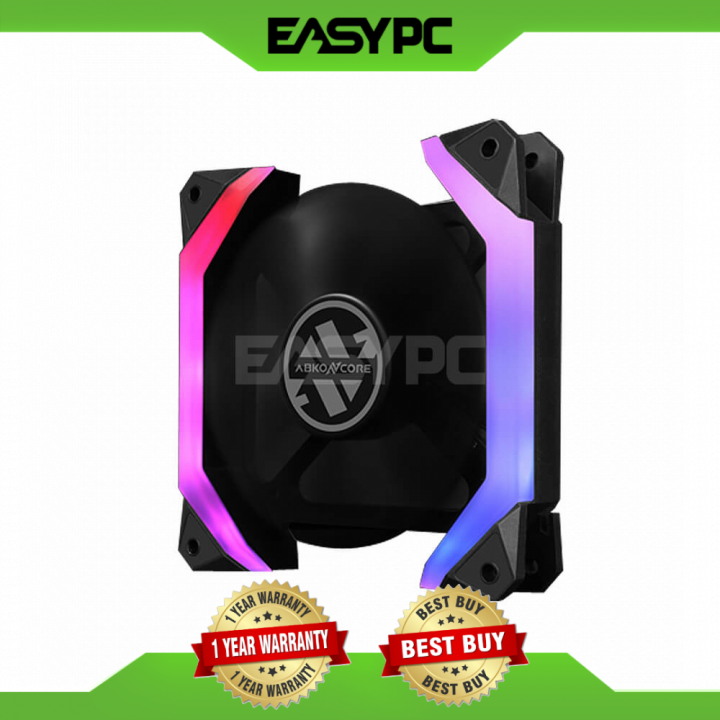 EasyPC | Abko Spider Spectrum 120mm Chasis Fan RGB | Lazada PH