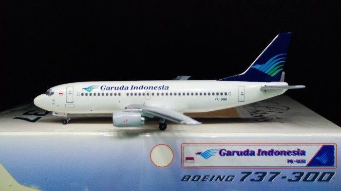 Garuda Indonesia B737-300 PK-GGG By Aeroclassics 1:400 Scale | Lazada ...