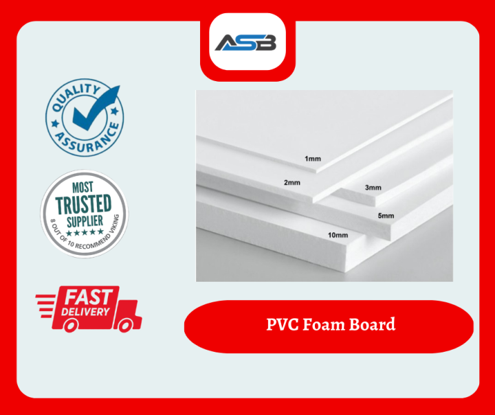 PVC board 1mm, 2mm, 3mm, 5mm, 8mm, 10mm, 15mm, 20mm 4'x8' PVC Foam ...