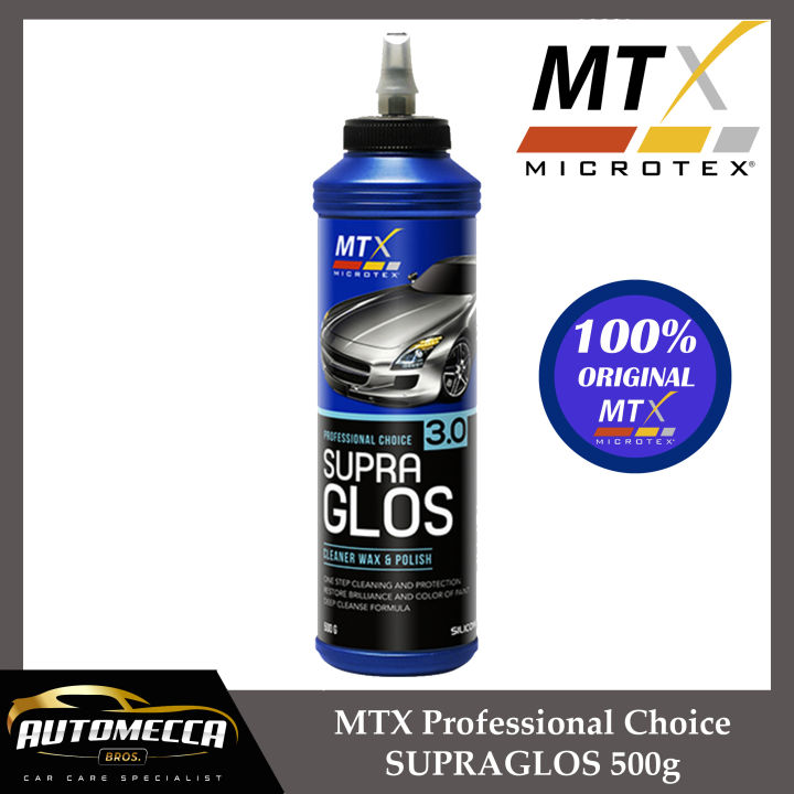MTX Professional Choice SupraGLOS | Supra Cleaner Wax & Polish 500g ...