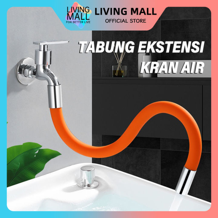 Sambungan Kran Air Flexible 20cm 30cm / Tabung Ekstensi Kran Air ...