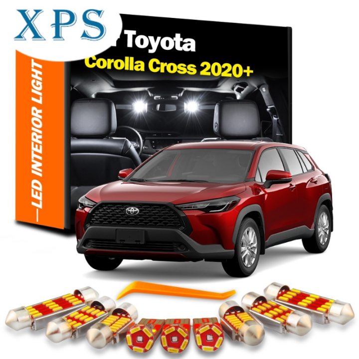 xps 8Pcs Interior LED For Toyota Corolla Cross 2020 + Canbus Vehicle ...