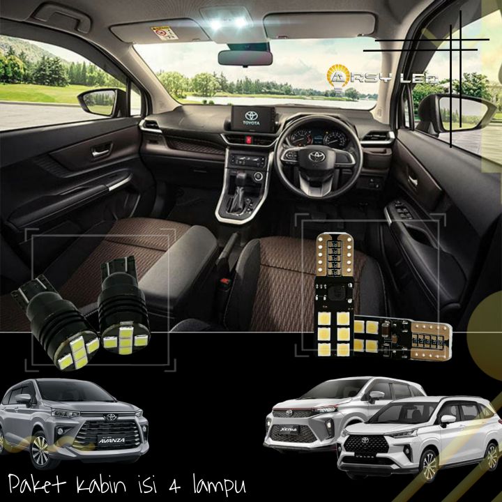 ARSYLED Lampu LED Kabin Plafon Mobil All New Avanza Xenia Veloz ...