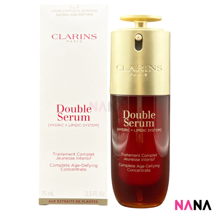 Clarins Double Serum Complete Age Control Concentrate (9th Generation ...