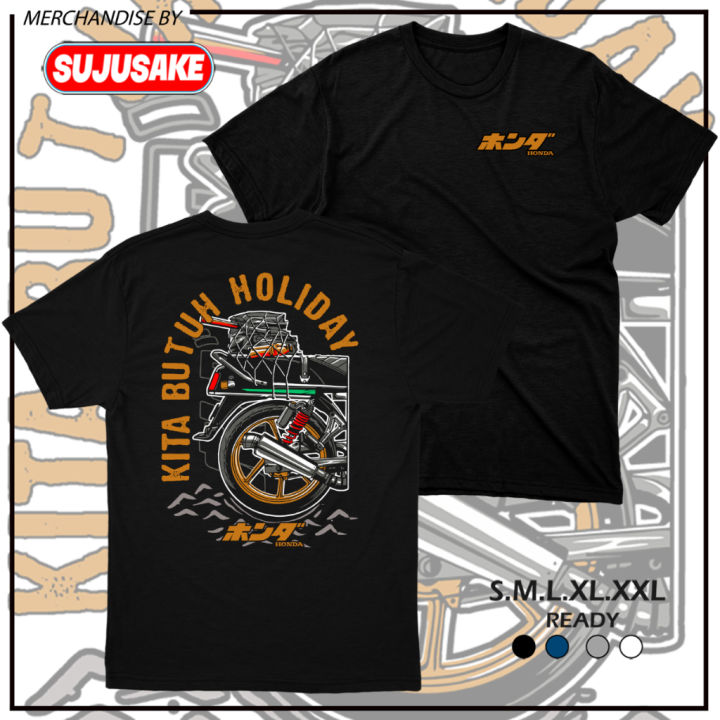 Baju Kaos Motor Honda Gl Kotak Max Gl100 100 200 Classic Distro Model Terbaru Kekinian GARASI ...