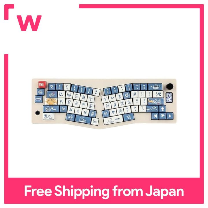 EPOMAKER CIDOO ABM066 Gaming Keyboard Alice Layout Mechanical Keyboard ...