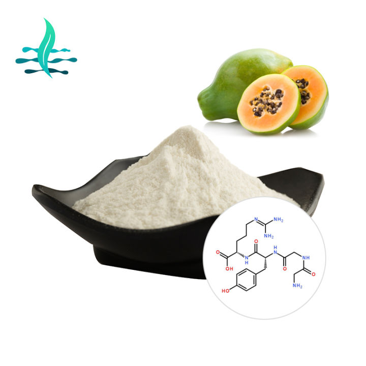Papain food grade 100,000 u/g papain CAS 9001-73-4 | Lazada Singapore