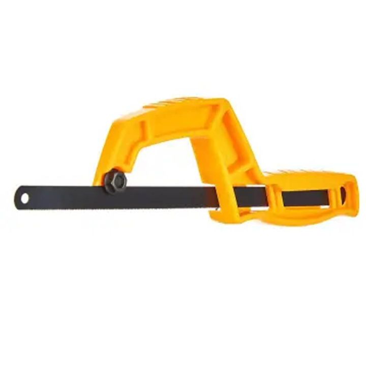 INGCO 250mm (10") Mini Hacksaw Frame With Bi-Metal Blade 300mm (12 ...