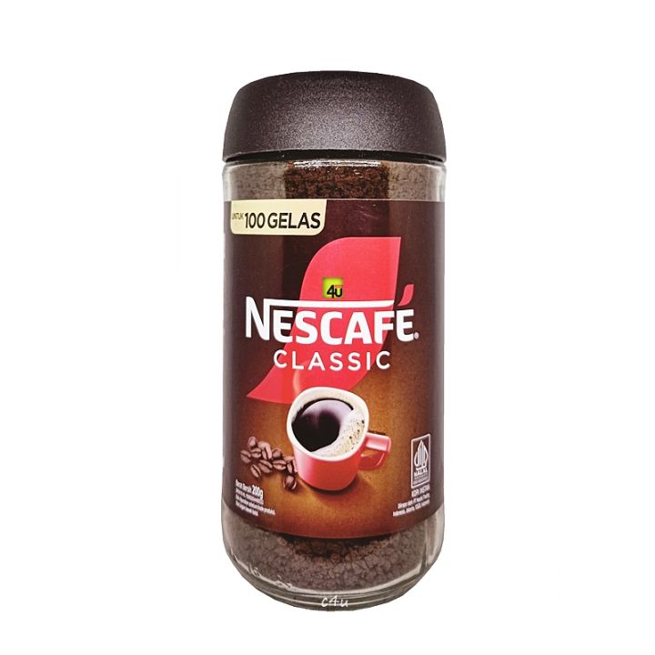 Nescafe Classic - Kopi Murni - 200 gr BOTOL | Lazada Indonesia