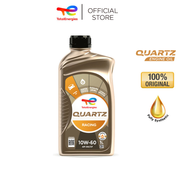 TotalEnergies Quartz Racing Fully Synthetic Engine Oil 10W-60 1L for ...