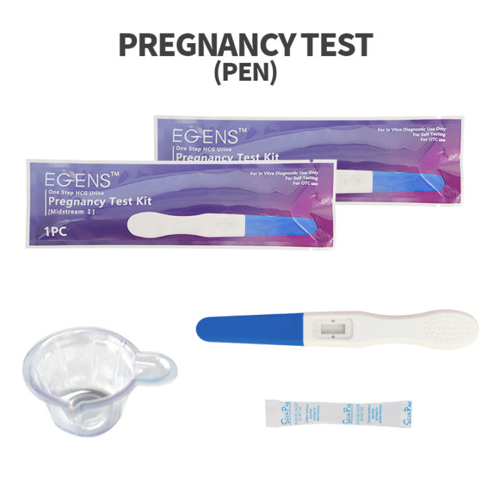 EGENS 1/3/6pcs HCG Early Pregnancy Test Pen Kit Test Pregnant Stick ...
