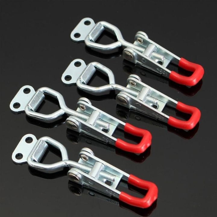 LIKANTA Hasp Pull Toggle Clamp Adjustable Iron Toggle Clamp Clasp DIY Quick Release Catch Clasp ...