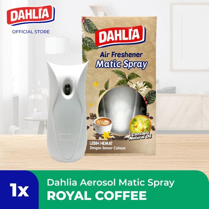 Dahlia Matic Spray 1 Set Lengkap Alat dan Refill Bisa Pakai Refill ...