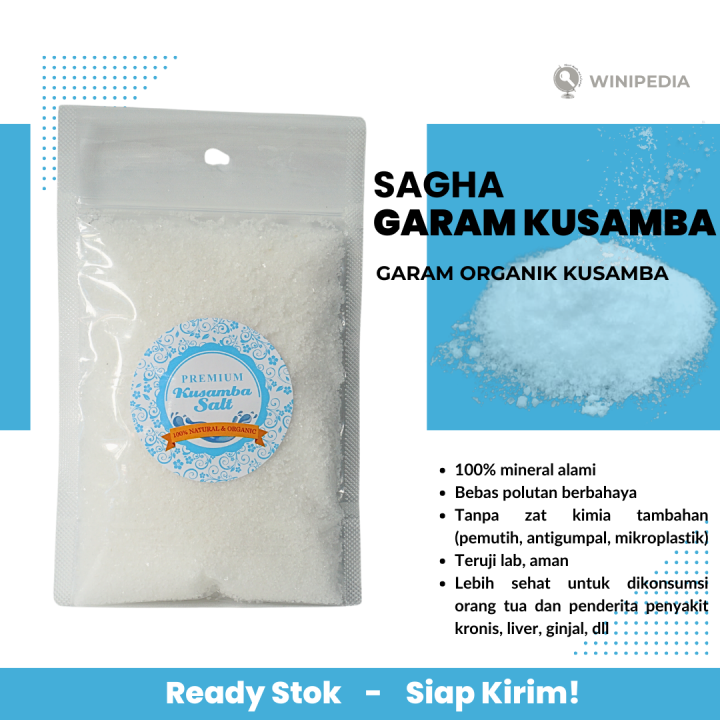 SAGHA Garam Laut Organik Kusamba 250 gr | Lazada Indonesia