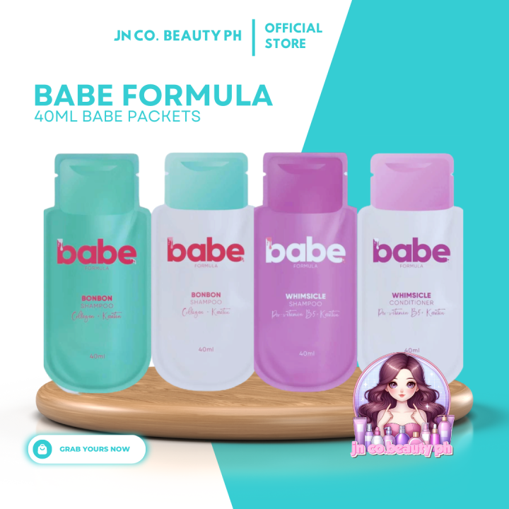 Babe Formula Shampoo | Conditioner in Sachet | Babe Packets Trial Pack ...