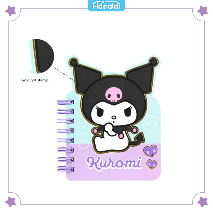 Kuromi Special Shape Book Pink 2532-4642 memo bentuk lucu / notes ...