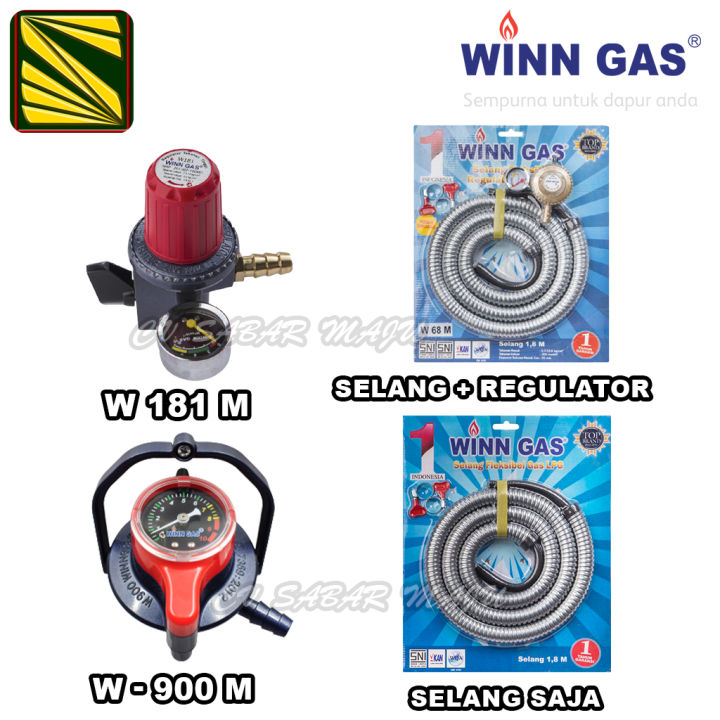 Win Gas Selang / Regulator Gas Win Gas / Selang Paket Meter W,68 ...